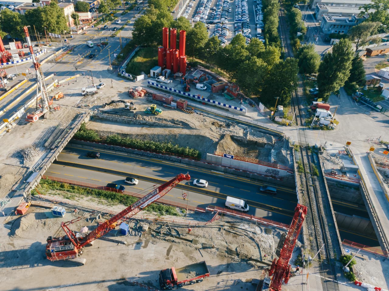 Réouverture de la bretelle nord-est du diffuseur Libération - A480-Rondeau