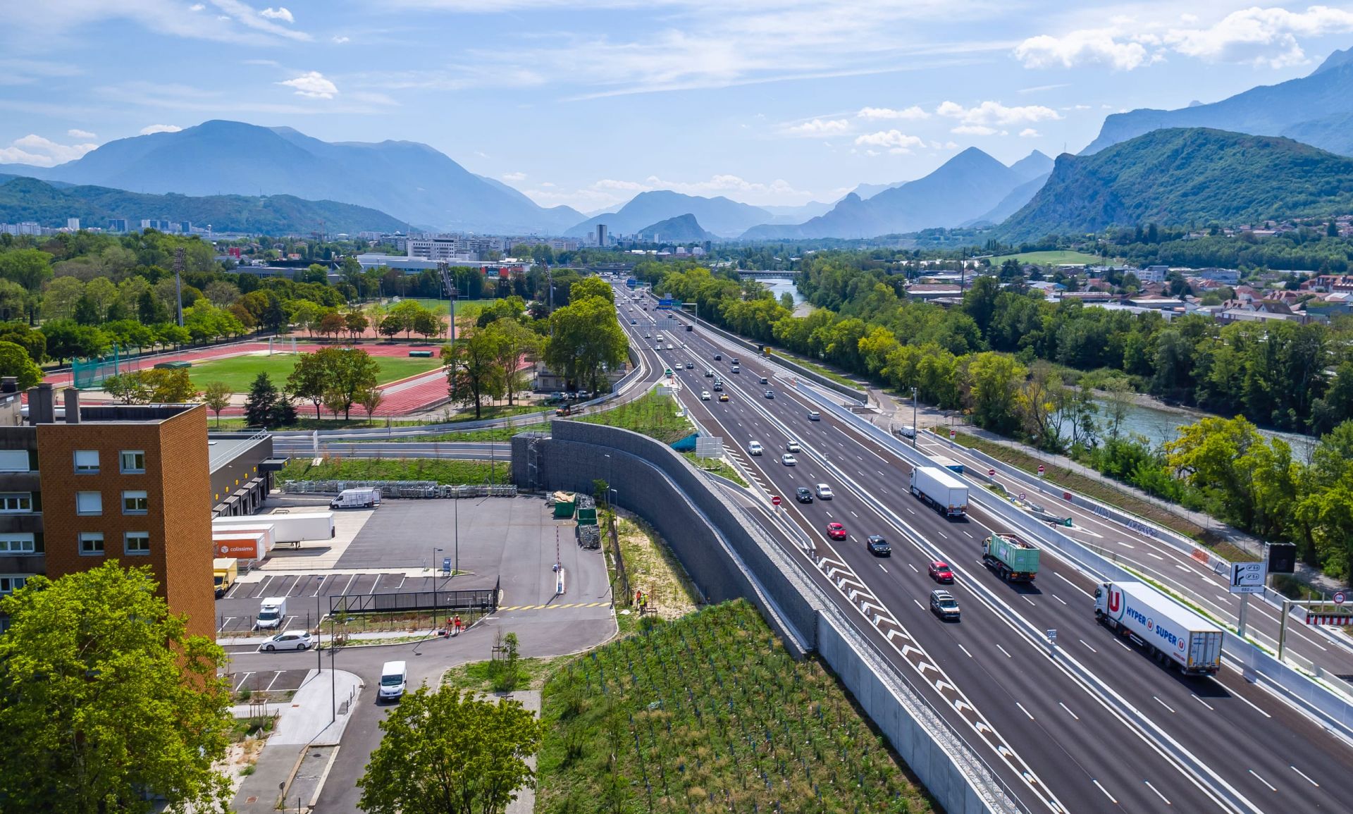 Une intégration urbaine | A480-Rondeau - A480-Rondeau