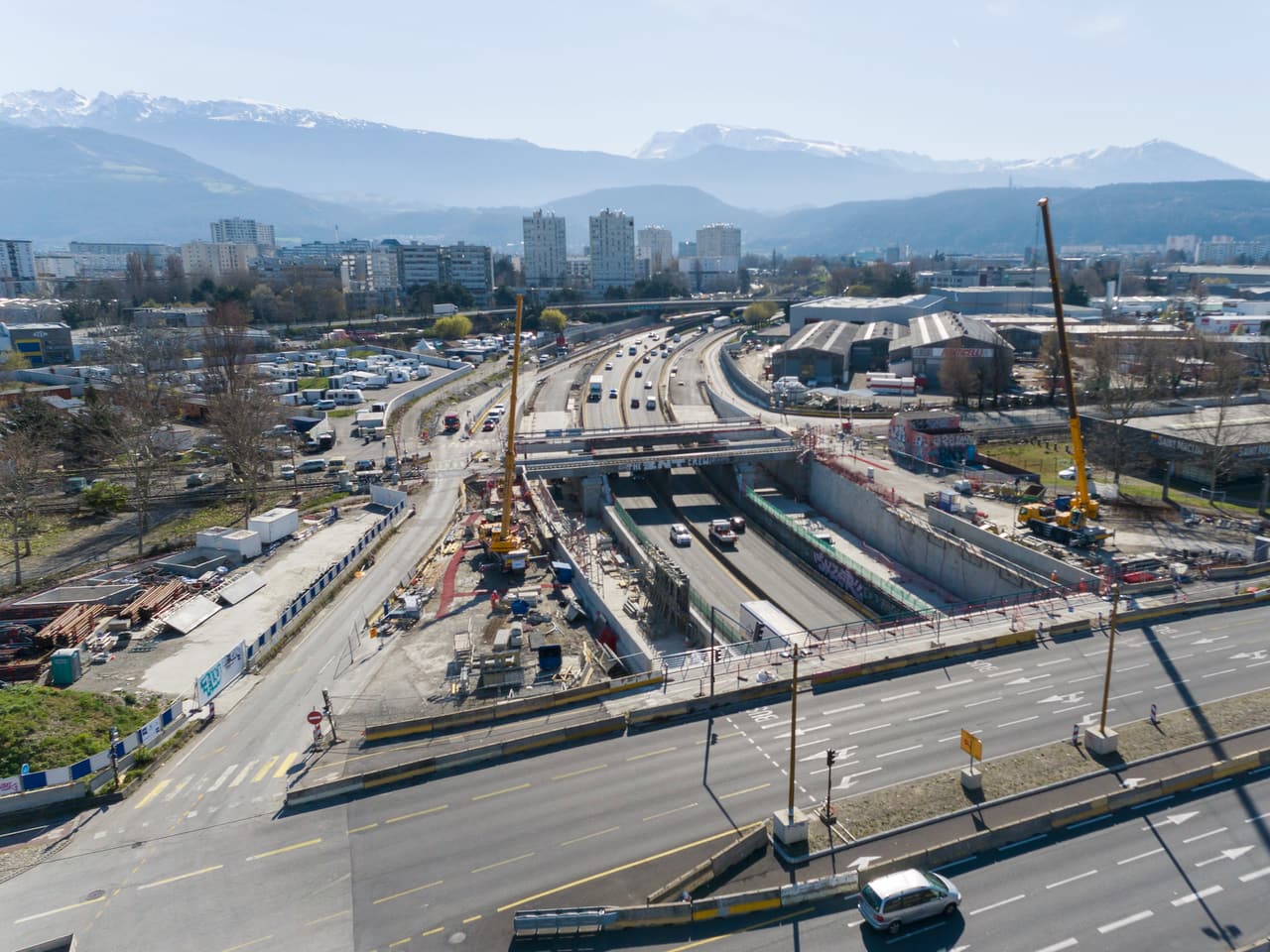Rondeau, fermeture de la bretelle de sortie Libération - A480-Rondeau